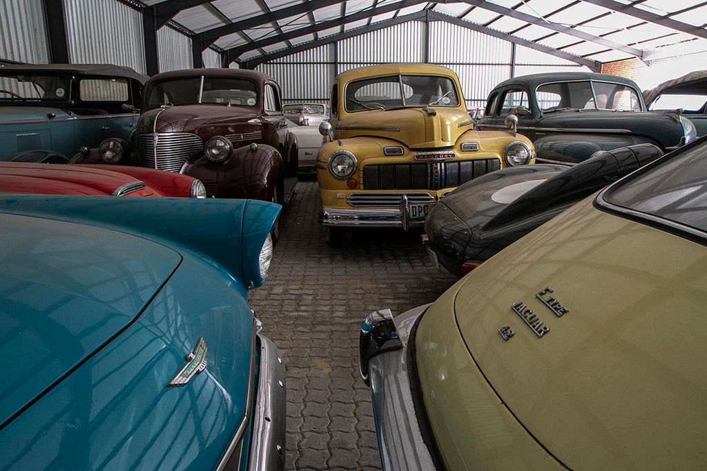 Classic car collection in Ceres