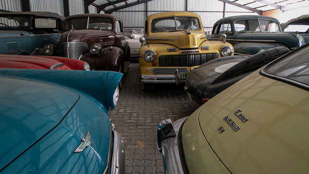 Classic car collection in Ceres