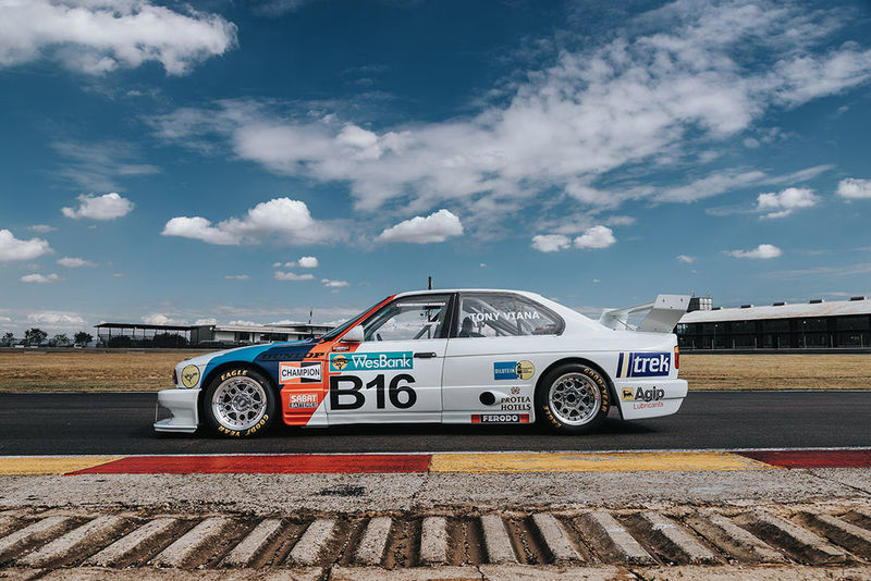 Tony Viana's BMW (E34) 535i race car: Classic Drive