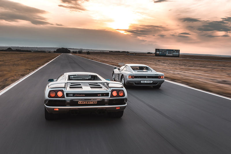 Lamborghini Diablo vs Ferrari F512 M: Classic Comparison