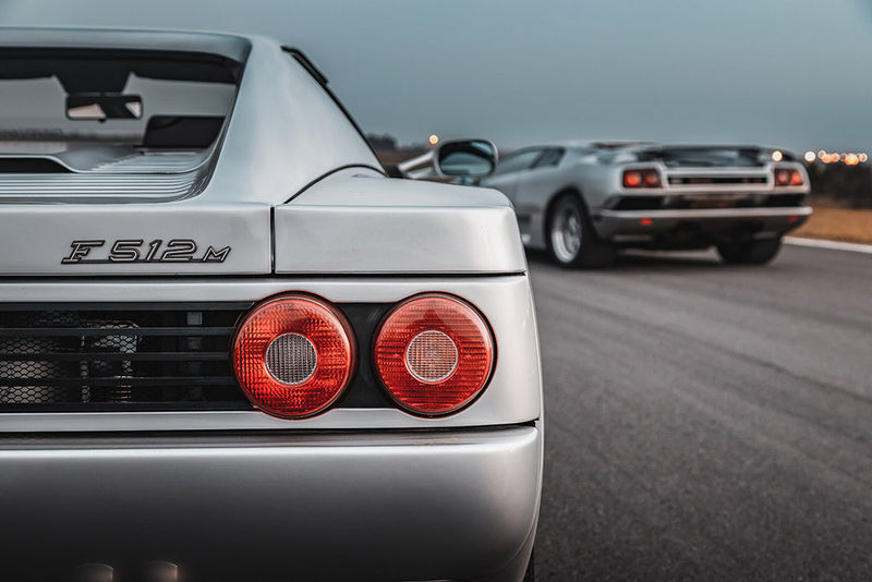 Lamborghini Diablo vs Ferrari F512 M: Classic Comparison