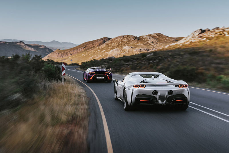 Lamborghini Huracan STO vs Ferrari SF90 Spider: Classic Comparison