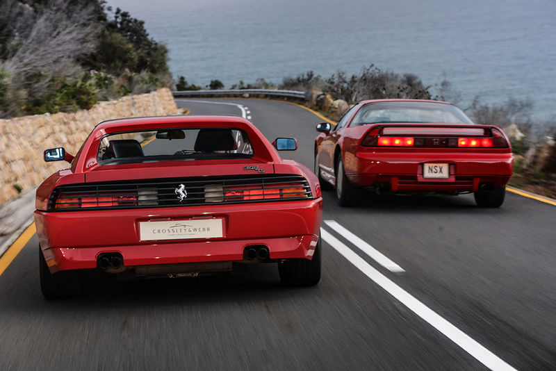 Ferrari 348 vs Honda NSX: Classic Comparison