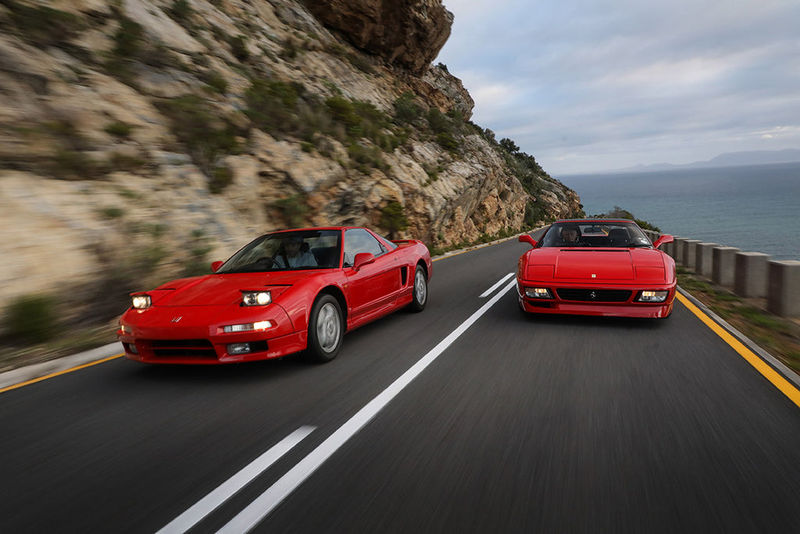 Ferrari 348 vs Honda NSX: Classic Comparison