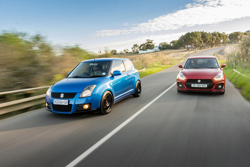 Suzuki Swift Sport (1st-, 2nd- & 3rd-gen): Classic Comparison