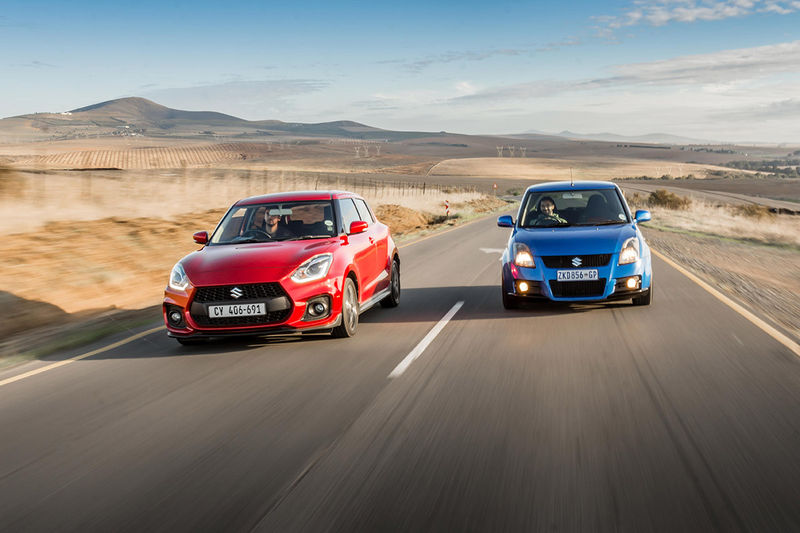 Suzuki Swift Sport (1st-, 2nd- & 3rd-gen): Classic Comparison