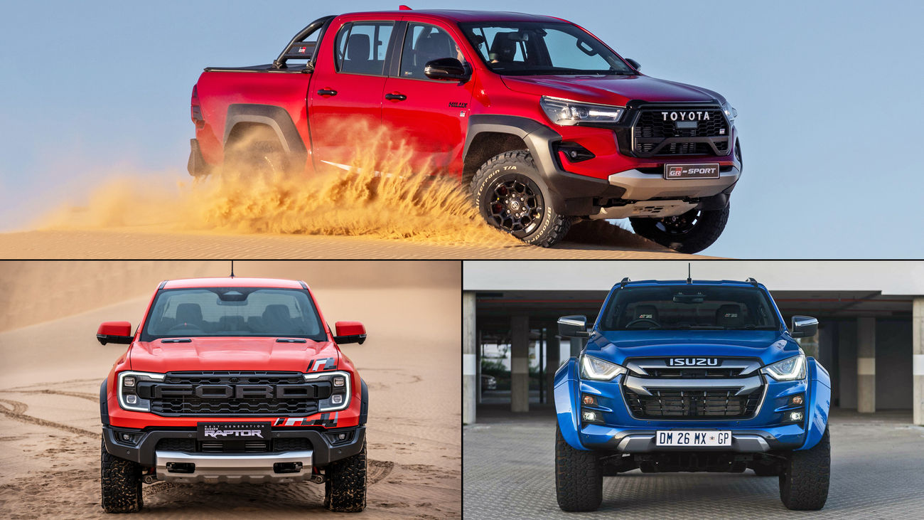 Hilux vs Ranger vs D-Max: sales by body style in 2025 so far