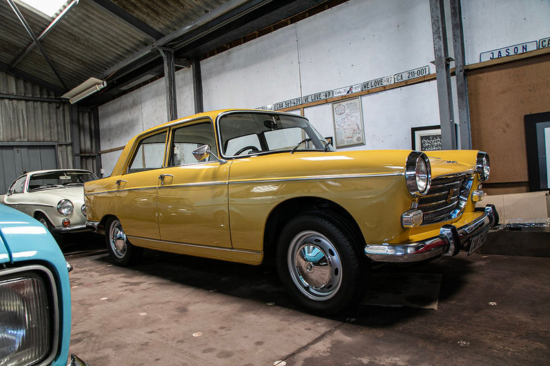 Film producer Cobus van den Berg's car collection