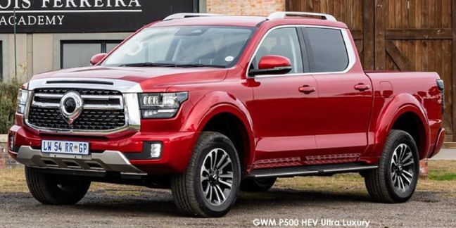 New GWM P500 2.0T-HEV-double-cab-Ultra-Luxury-4x4 Specs in South Africa ...