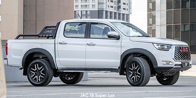 New JAC T8 2.0CTi-double-cab-4WD-Super-Lux Specs in South Africa - Cars ...