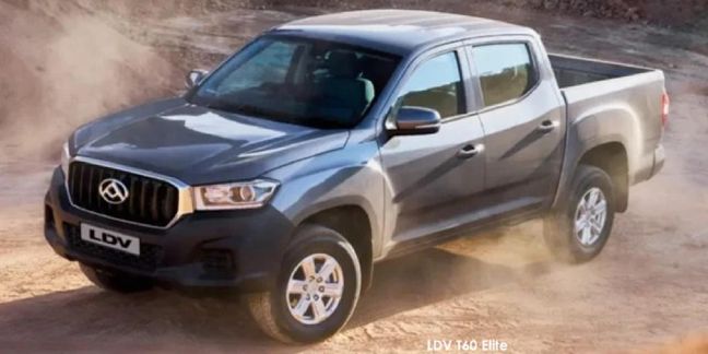 New LDV T60 2.0TD-double-cab-Elite-4x4-auto Specs in South Africa ...