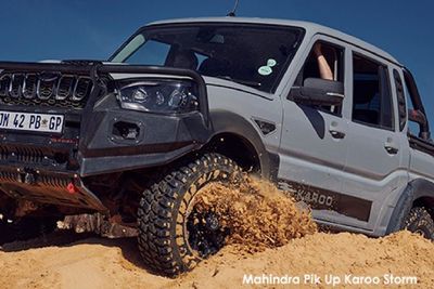 New Mahindra Pik-Up 2.2CRDe-double-cab-4x4-S11-Karoo-Storm Specs in ...