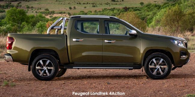 New Peugeot Landtrek 1.9TD-double-cab-4Action-4x4 Specs in South Africa ...