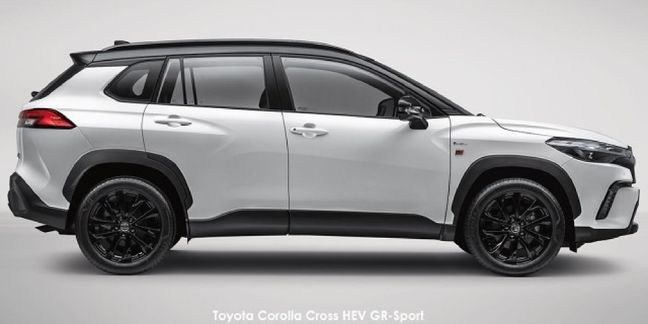 New Toyota Corolla-Cross 1.8-HEV-GR-Sport Specs in South Africa - Cars.co.za