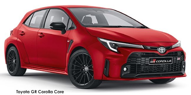 New Toyota GR-Corolla 1.6T-GR-Four-Core Specs in South Africa - Cars.co.za