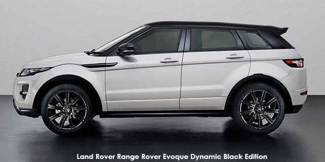 Land Rover Range Rover Evoque Si4 Dynamic Black Edition Specs in South ...