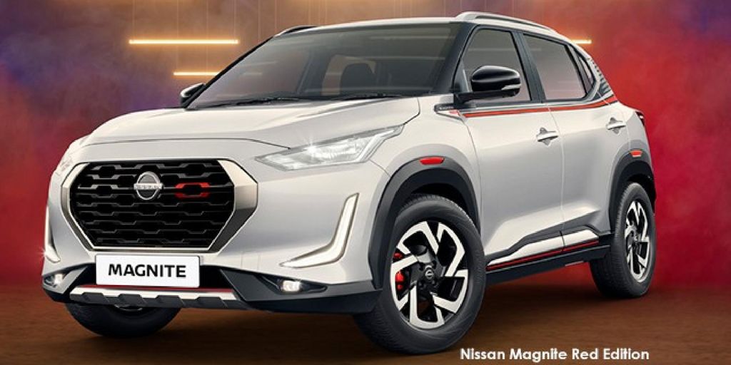 Nissan Magnite 1.0 Turbo Acenta Red Edition Specs in South Africa ...