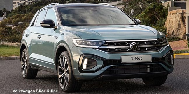 New Volkswagen T-Roc 1.4TSI-110kW-Design Specs in South Africa - Cars.co.za